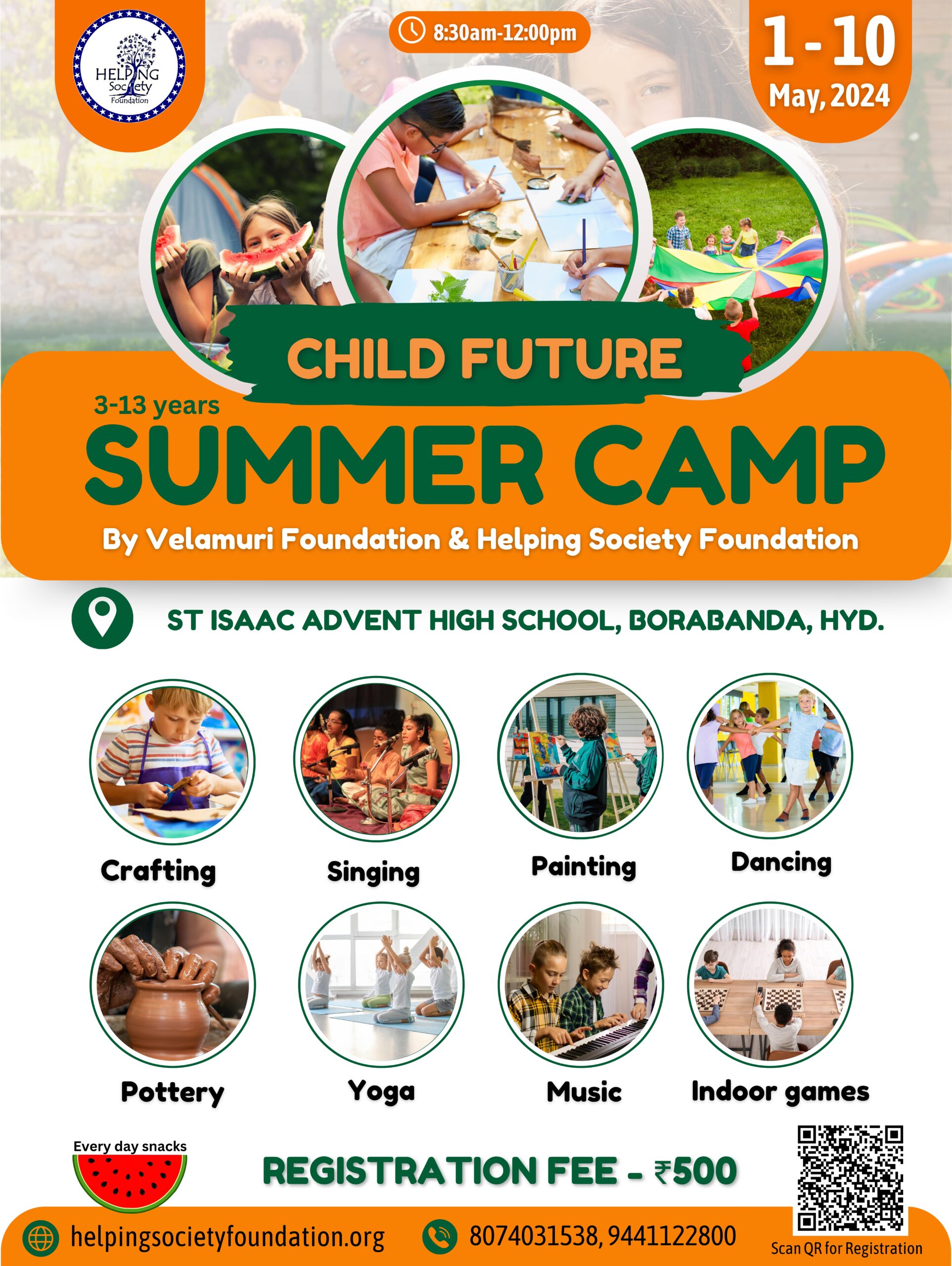 Child Future Summer Camp – Helping Society Foundation